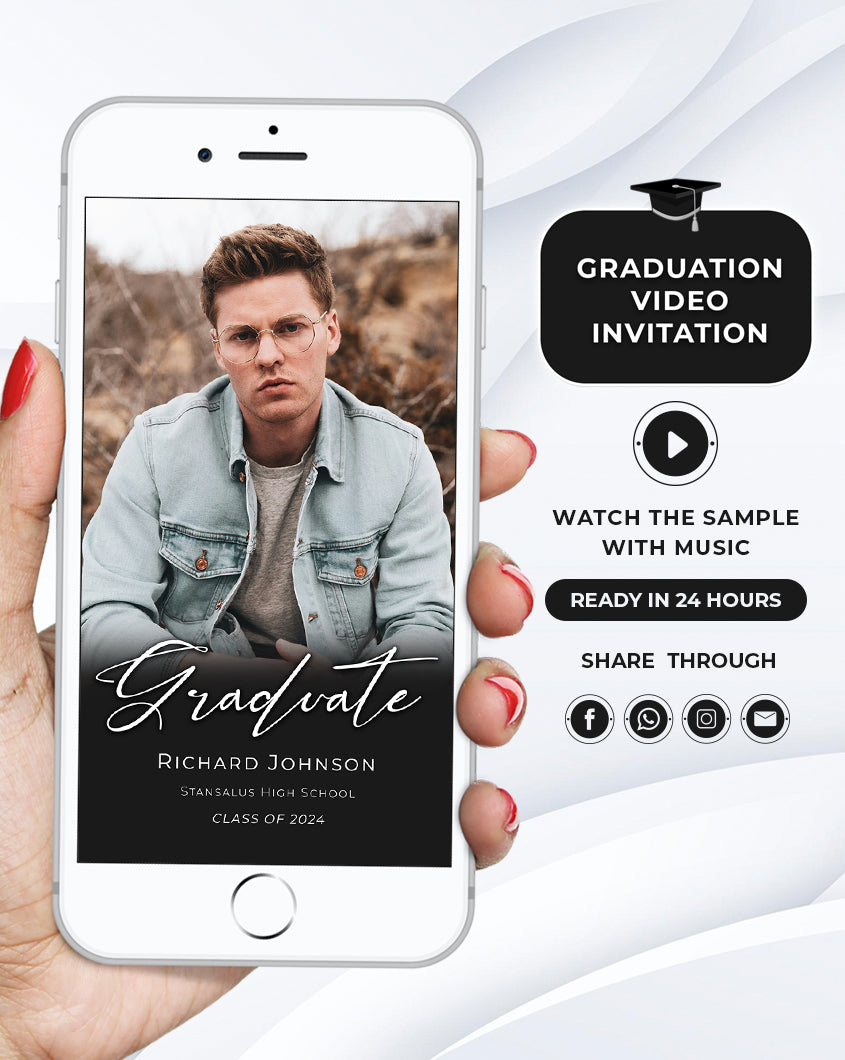 Animated video invitations for any occations – Crsti Custom Designs