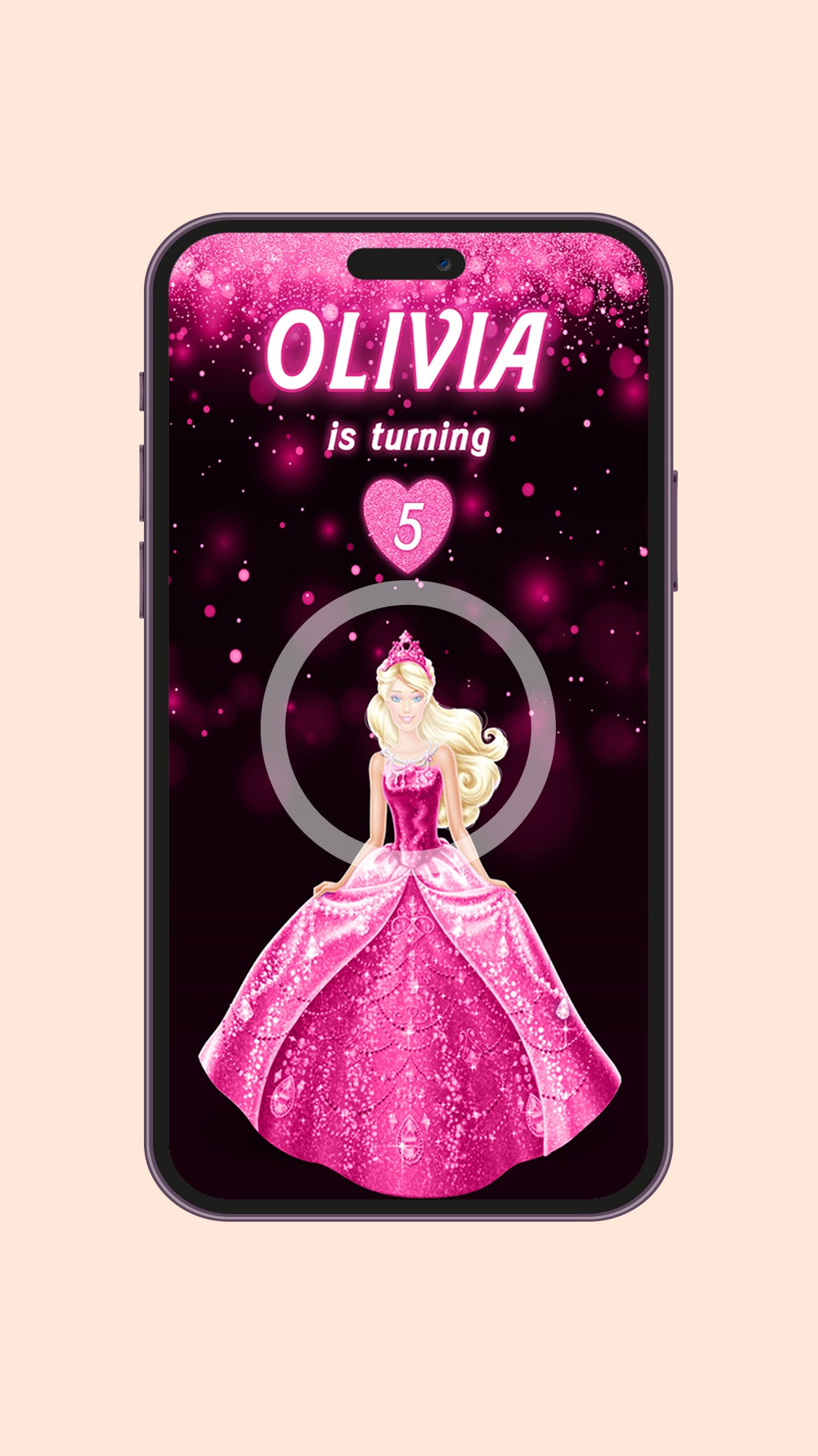 Barbie Birthday Video Invitation – Crsti Custom Designs